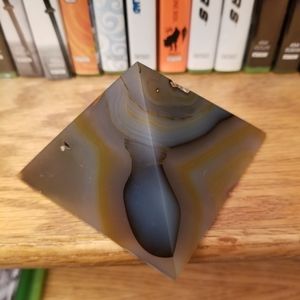 pyramid | Accents | Polished Rock Formation Energy Pyramid For Home ...